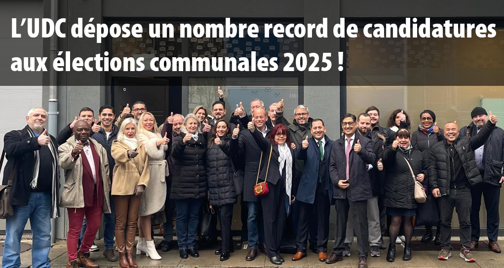 L’UDC présente un nombre record de candidatures pour les élections ...